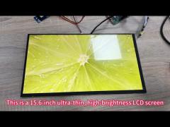 15.6'' Sun Readable Display Panel Outdoor Readable Screen in 16.7M Color Display