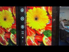 55 polegadas Digital Standee Outdoor Signage Kiosk Dual Screen Windows Linux Sistema