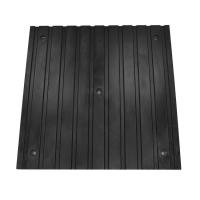 China Extreme Durability Stable Comfort Stall Mats Drainage Tray Black for sale