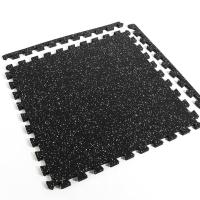 China Interlocking Portable Horse Stall Mats Hammered Surface 17mm Rubber Stable Mats for sale