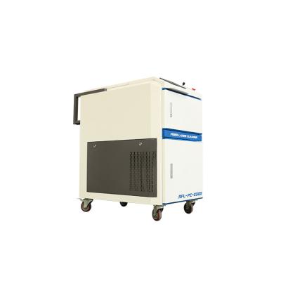 Cina Metal Technology Production 100w Laser Cleaning Rust Removal Laser Machine Price in vendita