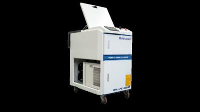 Cina Stainless Steel Morning Laser 1000w Paint And Rust Removing Handheld Fiber Laser Cleaning Machine in vendita