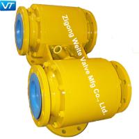 China ASME Flange Floating Ball Valve for sale