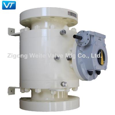 Cina Valvola bidirezionale montata orecchione di forgia d'acciaio della guarnizione verso l'alto della valvola a sfera in vendita