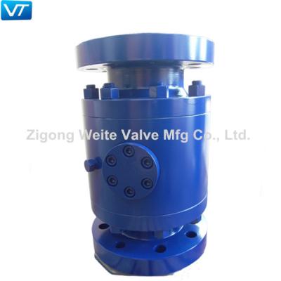 Cina Tipo puntiglioso di galleggiamento OEM di acciaio al carbonio della valvola a sfera della classe 150 WCB in vendita