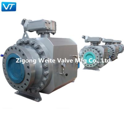 Cina Valvola a sfera di Pigging della palla F316 per perdita zero del gasdotto e del petrolio in vendita