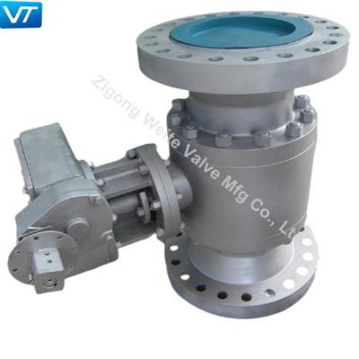 Cina Elettrico ad alta temperatura delle BS 5351 della valvola a sfera DN50-DN600 azionato con l'alto sigillamento Seat in vendita