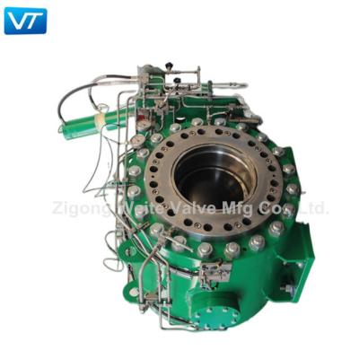 Cina Il grande orecchione della valvola a sfera dell'azionatore elettrico ha montato elettrico idraulico azionato in vendita
