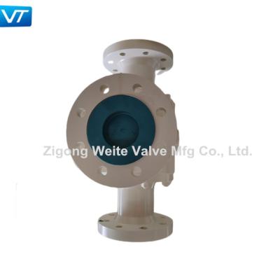 Cina Flangia a 4 pollici della valvola a sfera api 598 ASME B16.10 di modo di norma 3 di api 608 in vendita