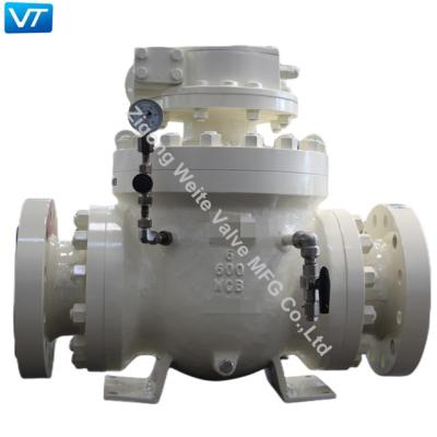 Cina Valvola a sfera di acciaio al carbonio WCB Pigging utilizzata per la pulizia delle condutture in vendita