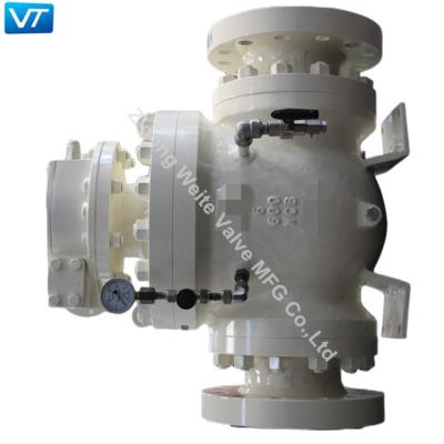 Cina OEM a 6 pollici del acciaio al carbonio della classe 600 della valvola a sfera del corpo WCB Piggable in vendita