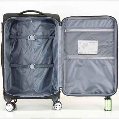 China Waterproof and Scratch-Resistant Oxford Cloth Suitcase with Password Lock and Zipper Closure in Upgraded Colors for sale