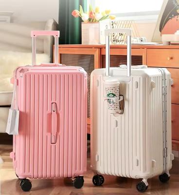 Cina Valigia a cinque manici 1683 Valigia da viaggio multifunzionale alla moda 20 pollici 24 pollici 28 pollici bagaglio da viaggio con guscio rigido in ABS in vendita