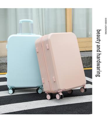 Cina Bagaglio a mano opaco più venduto, Valigia trolley rigida in ABS, Borsa da viaggio per studenti, Valigia con serratura a combinazione impermeabile e resistente agli urti di grande capacità in vendita