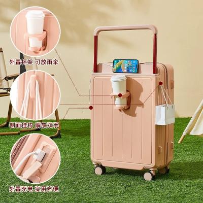 중국 PC 가방 20/24/28인치 알루미늄 가방 360° 바퀴와 조절 가능한 트롤리 바 좋은 품질 편리한 여행 판매용