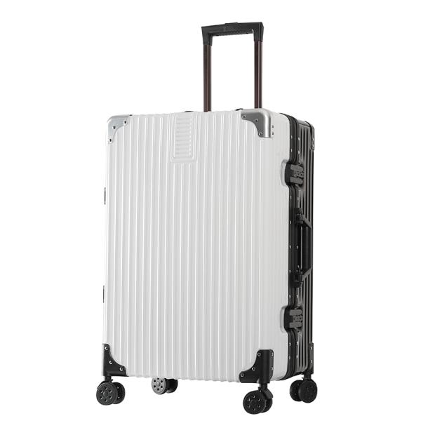 Quality 902 TSA Lock Panda color lock suitcase Aluminum frame trolley case 26 inch universal wheel suitcase luggage cosmetic case minimalist and luxurious good quality convenient travel 28 inches aluminum for sale