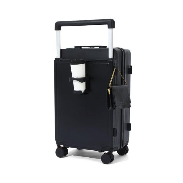 Quality 2025 blak TSA Lock suitcase 20/24/28Inch Aluminum frame luggage with 360° Wheels and Adjustable Trolley Bar good quality convenient travel for sale