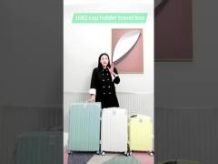 3-piece set 1682New cup holder Mute universal wheel password box for travel luggage