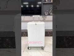Black color ABS+PVC Multi-Function Cup Holder Suitcase 20/24/28inch Travel Suitcases in Spinner Wheeled Luggage Set 20” Carry-On Trolley Luggage Bag Travel Case