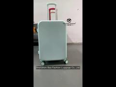 best-selling matte finish luggage, abs hard-shell trolley suitcase, student travel bag