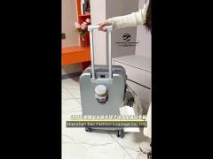 2-pieces set 777 candy-colored spinner luggage, new trendy abs hard-shell luggage