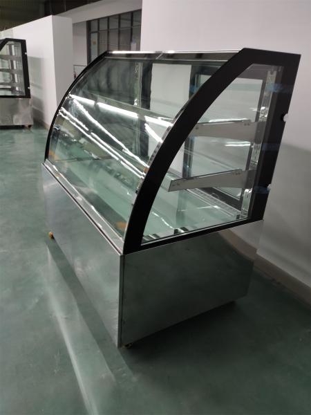 R290 Commercial Pastry Display Fridge With Dixell Digital Thermostat