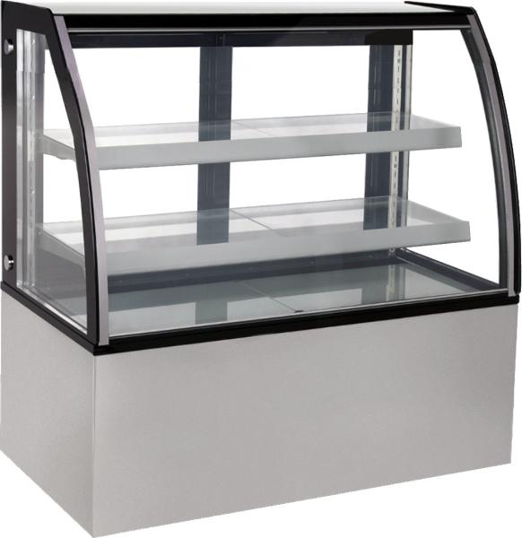 R290 Commercial Pastry Display Fridge With Dixell Digital Thermostat