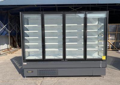 China Integrale Swing 4 Glazen Deur Multideck Display Koelkast R290 Plug In Te koop