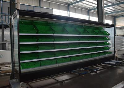 Cina Espositore Chiller aperto multipiano da 3750 mm con cestini per frutta e verdura in vendita
