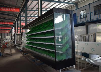 Cina Espositore Chiller aperto multipiano da 3750 mm con cestini per frutta e verdura in vendita