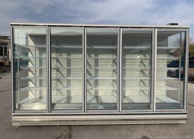 Cina R449a Remote Multideck Glass 5 Doors Merchandiser Freezers Commerical in vendita