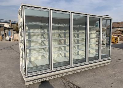 Cina R449a Remote Multideck Glass 5 Doors Merchandiser Freezers Commerical in vendita
