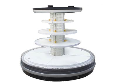 Cina Ripresa esterna rotonda di stile del refrigeratore aperto dell'isola di Multideck dei semi di R448a in vendita