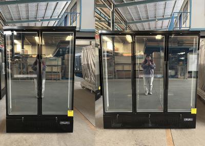 Cina Congelatore di vetro autonomo del Merchandiser della porta a battenti con illuminazione interna del LED in vendita