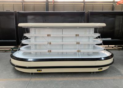 Cina Fornitore Semi-Multideck Island Ring Chiller Round Style Remote Type in vendita