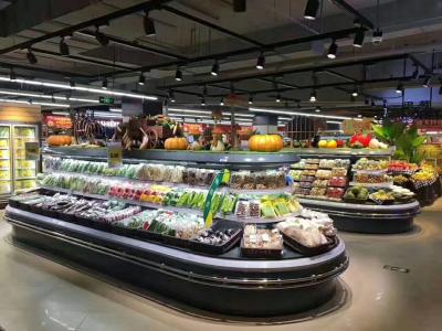 Cina Frigorifero aperto del frigorifero dell'esposizione di stile commerciale per l'esposizione del supermercato in vendita
