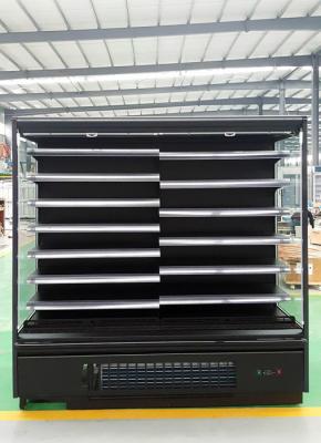 Cina Le verdure di raffreddamento del fan aprono il frigorifero dell'esposizione con il compressore alimentabile di Embraco in vendita