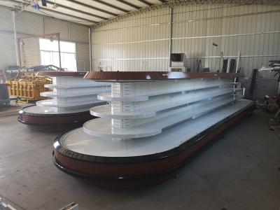 China De multi van de de Vertoningskoelkast van het Dekeiland Open Showcase van het de Kroonbeëindigen met Verre Compressor Te koop