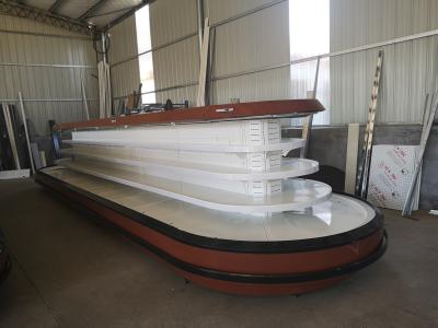 China De multi van de de Vertoningskoelkast van het Dekeiland Open Showcase van het de Kroonbeëindigen met Verre Compressor Te koop