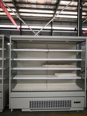 China Refrigerador aberto de Mulitdeck do compressor incorporado para a bebida, as bebidas e os frutos à venda