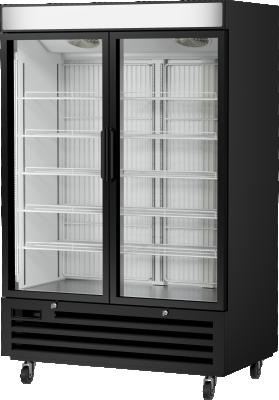 China Inverter Vertical Display Chiller Freezer Dual‑Purpose Adjustable Wire Shelves LED Light for sale