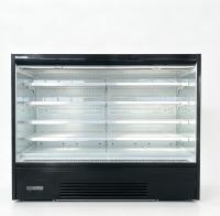 China R290 Plug‑and‑Play Open Multideck Chiller Panoramic Endpanel Adjustable Shelving for sale