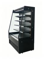 China Small‑Size Open Multideck Chiller With Panoramic Panel For Retail Business for sale