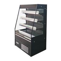 China Small‑Size Open Multideck Chiller With Panoramic Panel For Retail Business for sale