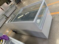 China GRACE Series Static Cooling Freezer Display Case with Low-E Sliding Top for sale