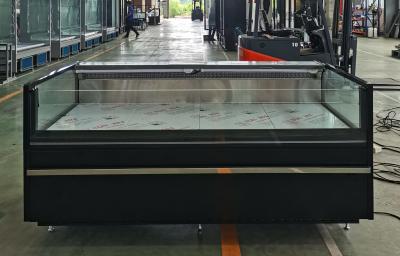 China 1875MM Stain‑resistant Stainless‑steel Self‑serve Refrigerated Counter for Braised Food Retail for sale