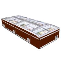China OCEANUS Series Static Cooling Freezer Display Case with Low-E Sliding Top for sale