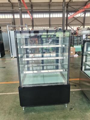 China VERA 90TSB Customized Black Color Commercial Dessert Display Fridge Refrigerator Perfect for Bakeries Cake Shops Food Stands for sale