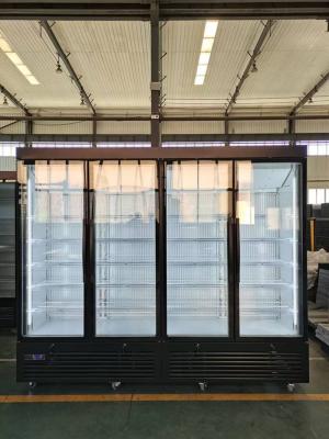 China Commercial Upright Glass Door Freezer with Extra Wide Anti Fog Display MAXIMA4DF for sale
