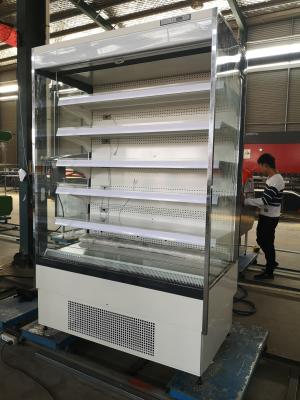 Cina Il refrigeratore verticalmente commerciale dell'esposizione/apre il frigorifero dell'esposizione a basso rumore in vendita